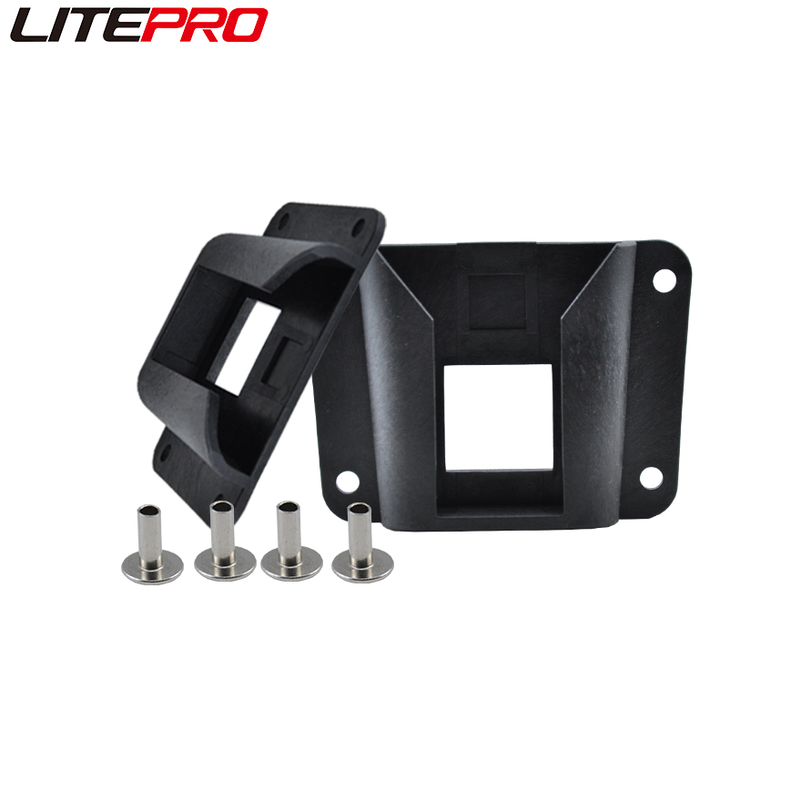 Litepro DIY Pig Nose Bag Adapter Hard Shell Storage Panniers Plastic ...