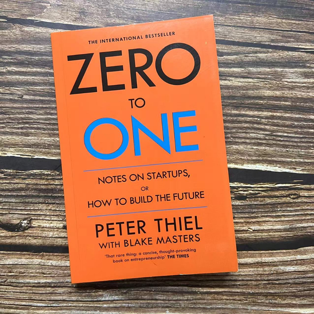 From 0 to 1 English original Zero to One Peter Thiel English version ...