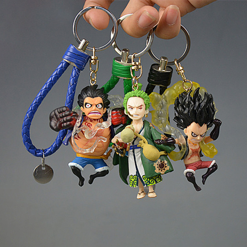 50 Style 6-9cm Anime One Piece Figure Nika Luffy Zoro Sanji Sabo Nami ...