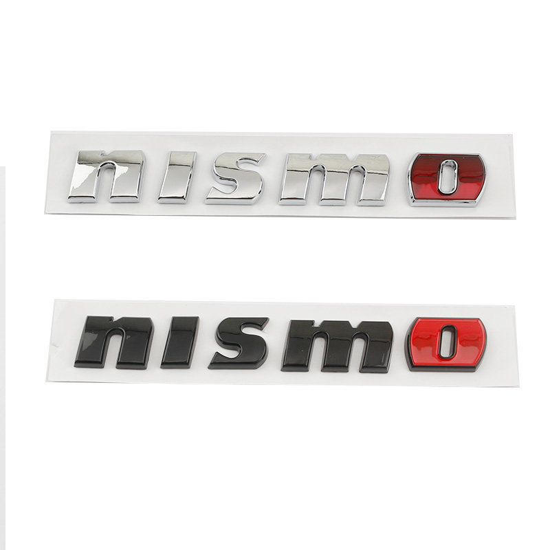 【New】3D ABS modified NISMO letter logo rear fender sticker NISMO car ...