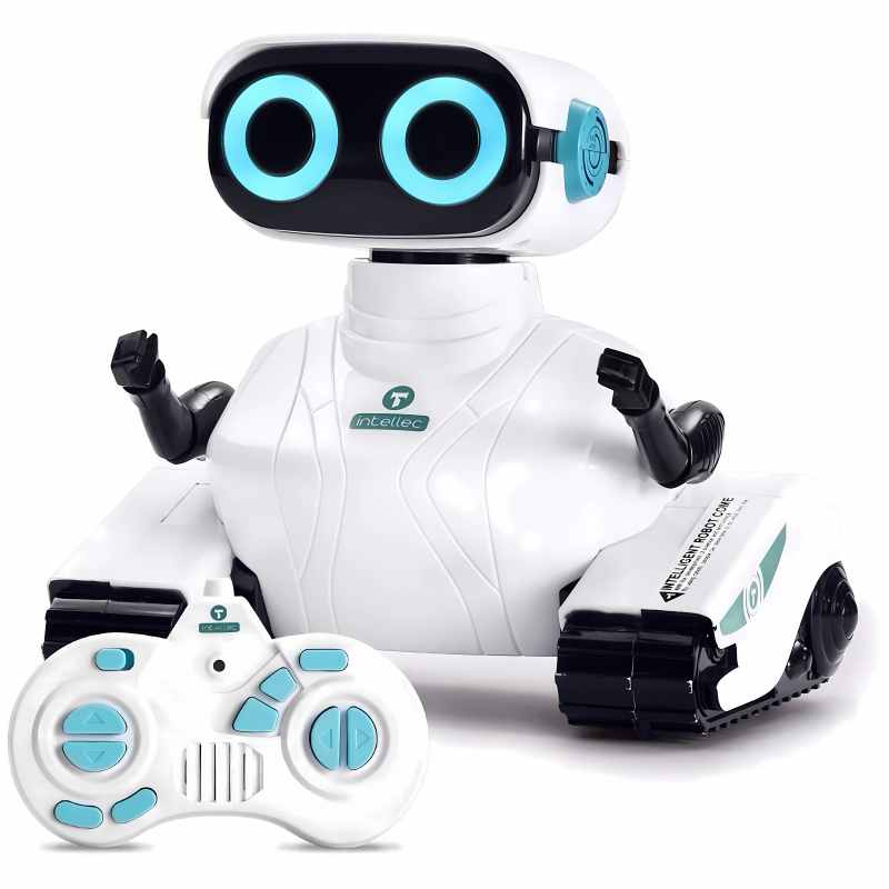 Ebo Robot Smart Rechargeable RC Robot Toy Music LED Eyes Remote Control ...