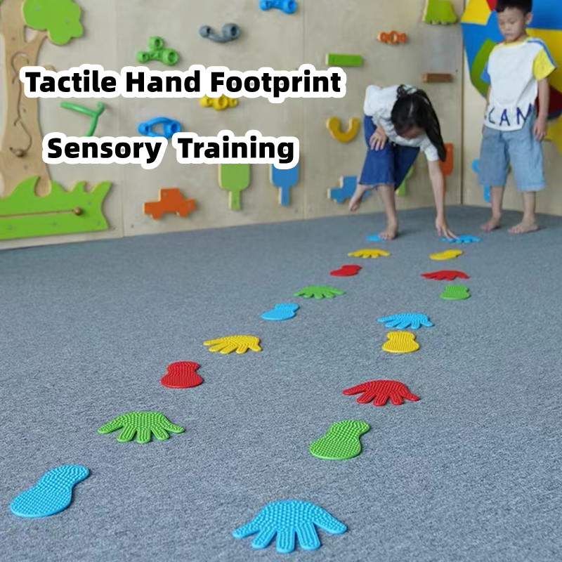 Children's sports toys, palm and foot tactile pads, sensory training ...