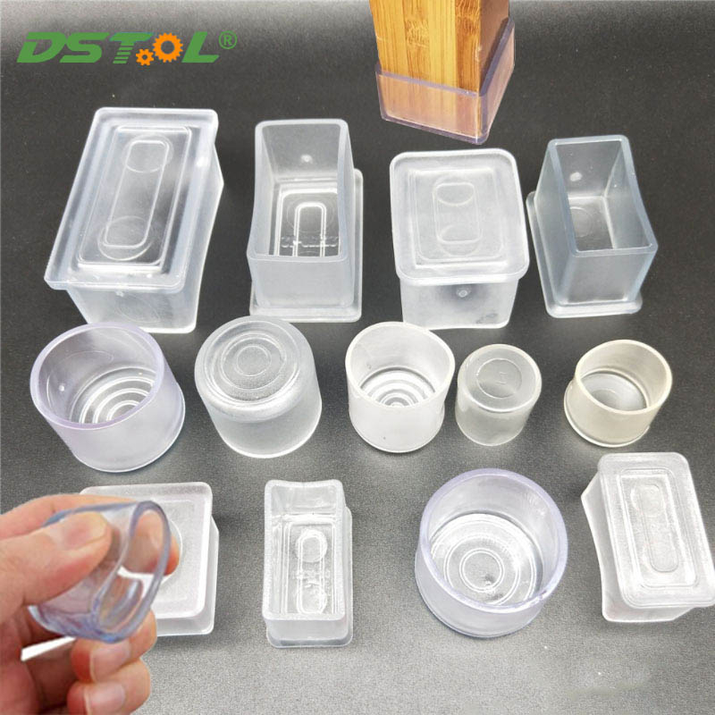 4/8Pcs Chair Leg Caps Rubber Feet Protector Pads Furniture Table Covers ...