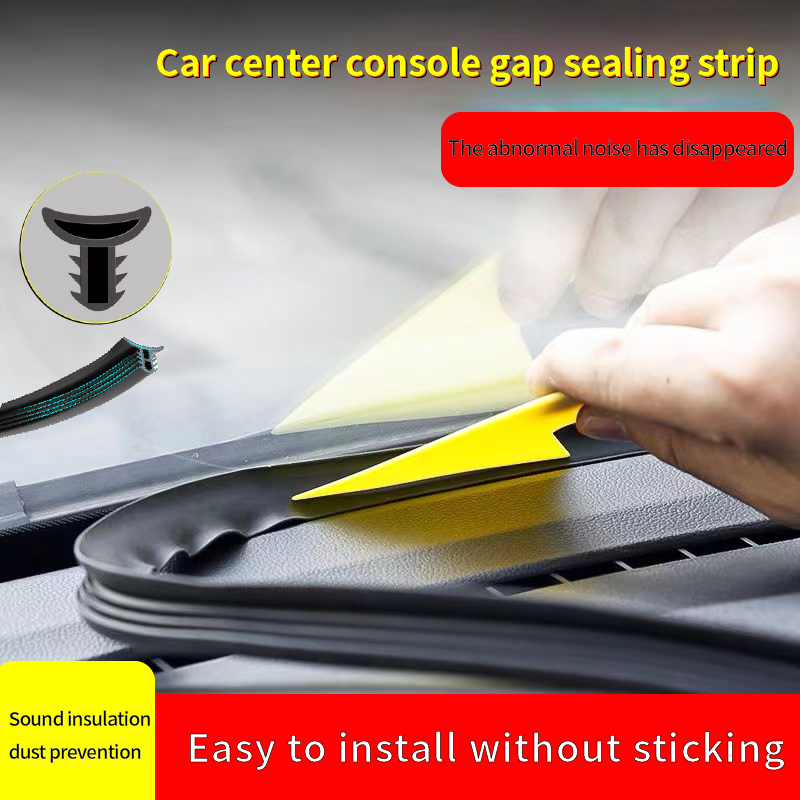 Car Center Console Sealing Strip Sound Insulation Strip Dashboard Front ...