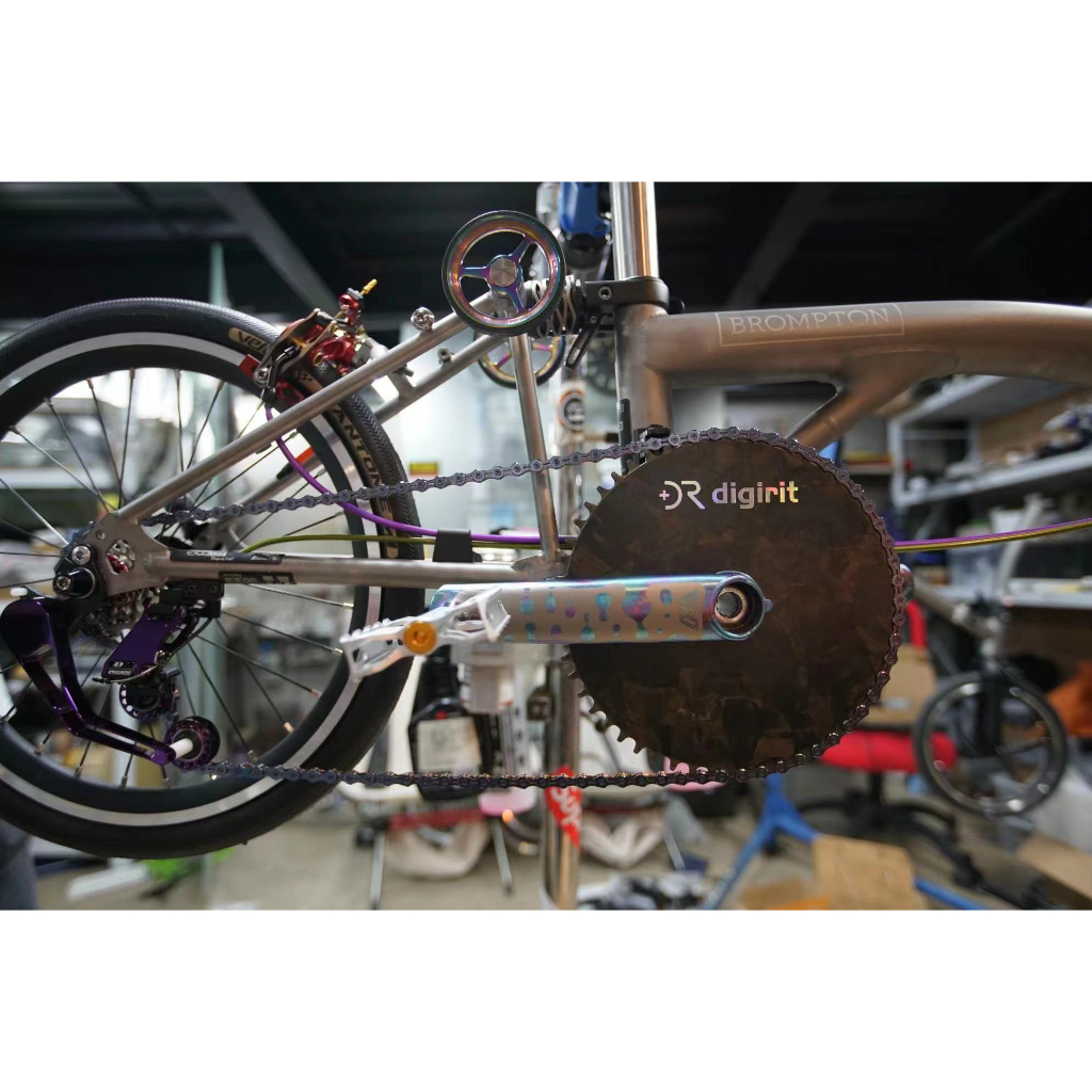 Brompton Carbon reinforced Chainring for Cane Creek eeWings crankset ...