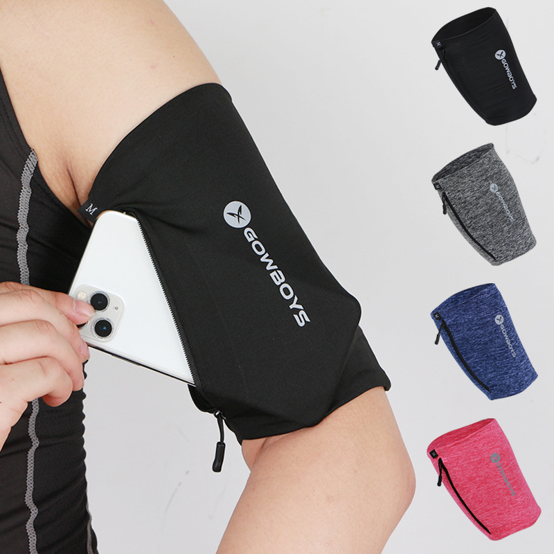 Men Women Reflective Running Elastic Close Fitting Arm Bag For Below 8 ...