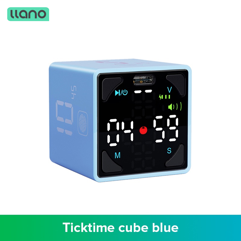 Ticktime Cube Pomodoro Timer Magnetic Productivity Timer Mute