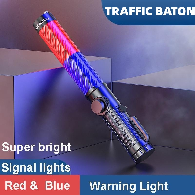 Traffic baton, safety warning flashing light,Led traffic control magnet ...