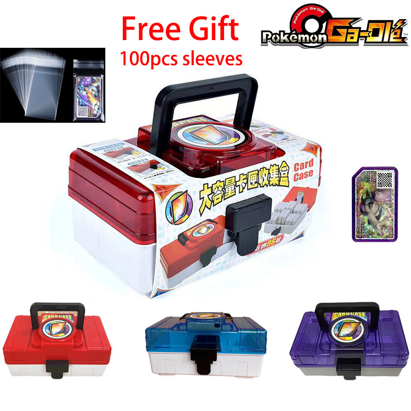 [Ready Stock] Pokemon Gaole Card Storage Box Ga-Ole disk gaole Holder ...