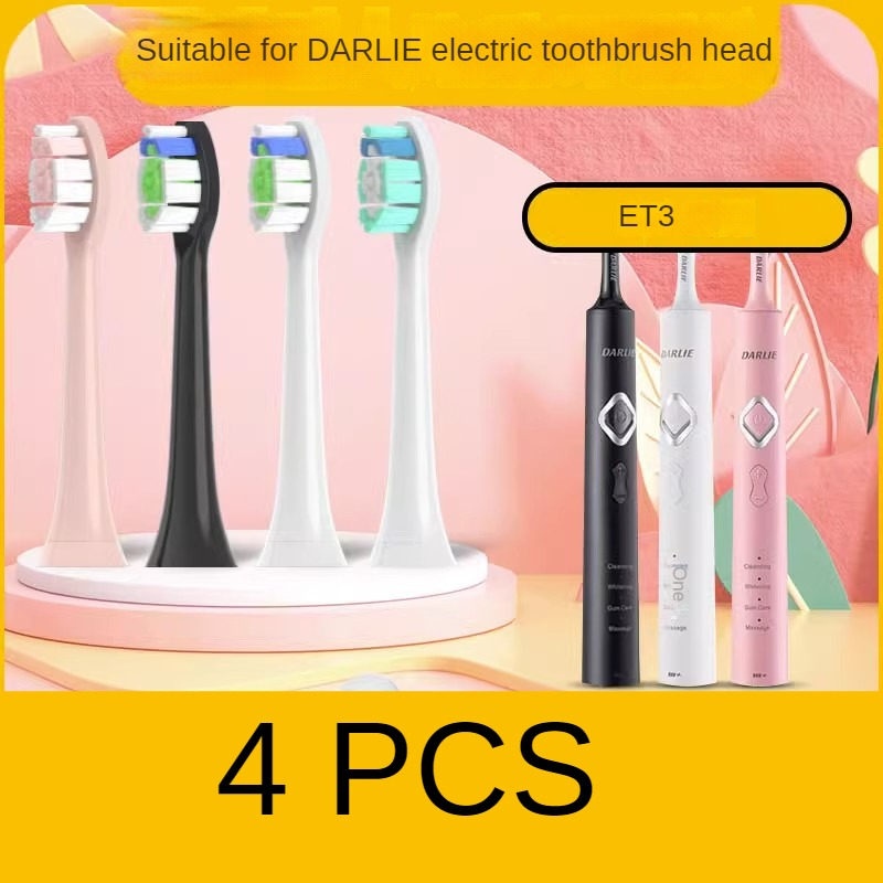 Toothbrush Heads For DARLIE ET3/ET5/ETK1 Electric Toothbrush Sonic Soft ...