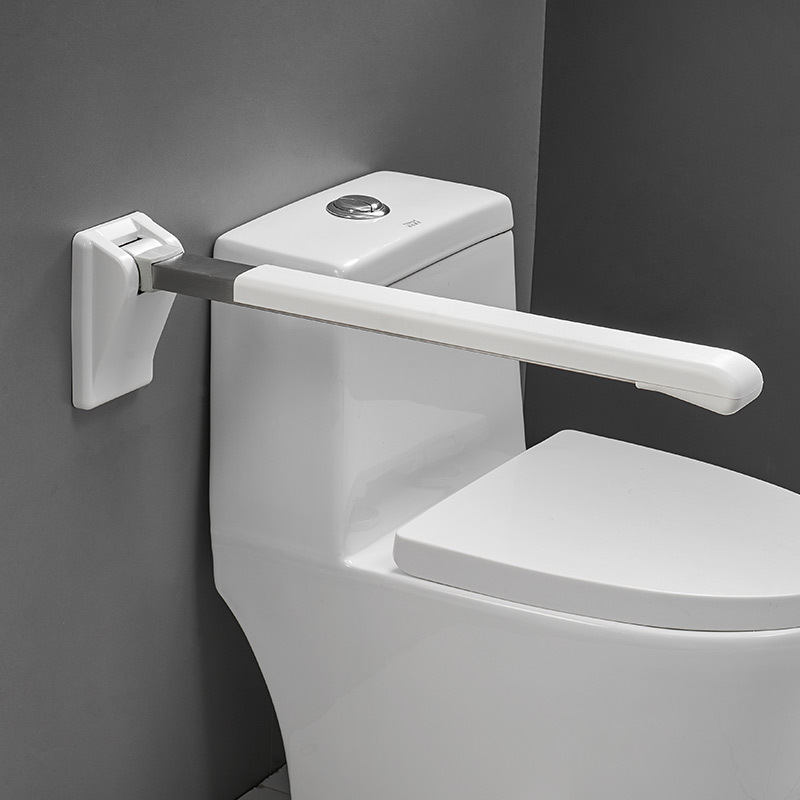 Barrier free toilet handrail toilet bathroom folding anti-slip handrail ...