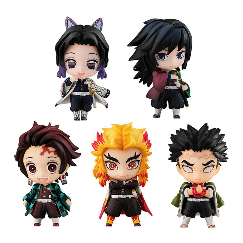 Demon Slayer Set Tanjirou & 9 Hashira (the nine strongest) Giyu Kyojuro ...