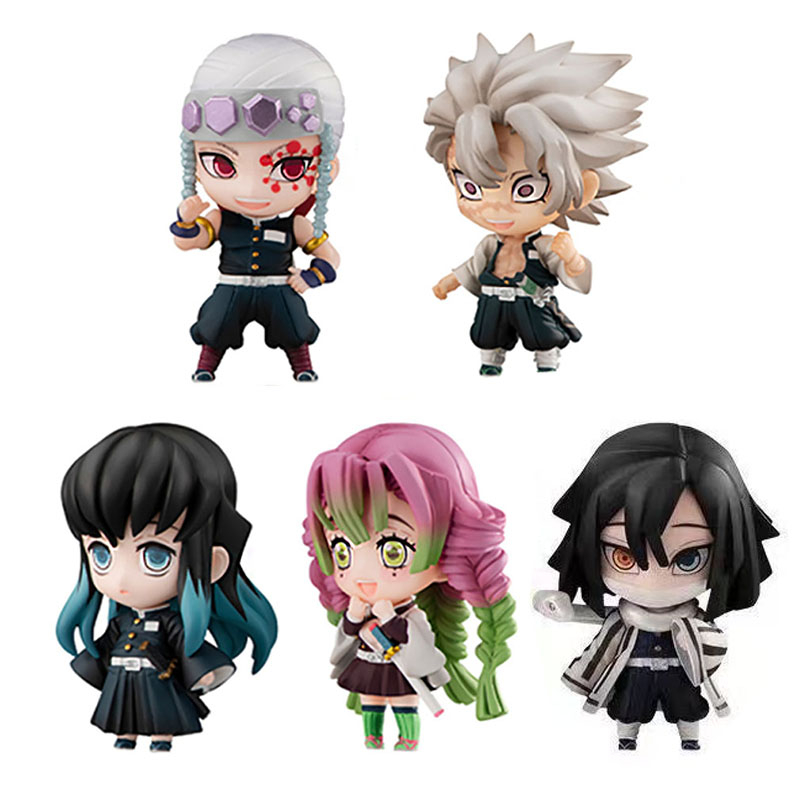 Demon Slayer Set Tanjirou & 9 Hashira (the nine strongest) Giyu Kyojuro ...