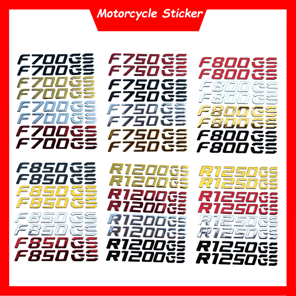 Motorcycle 3D Emblem Badge Decal Tank Wheel Sticker Soft PVC Decal ...