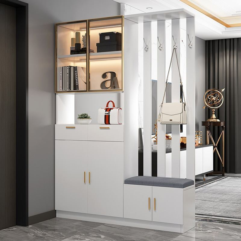 Hall partition cupboard store