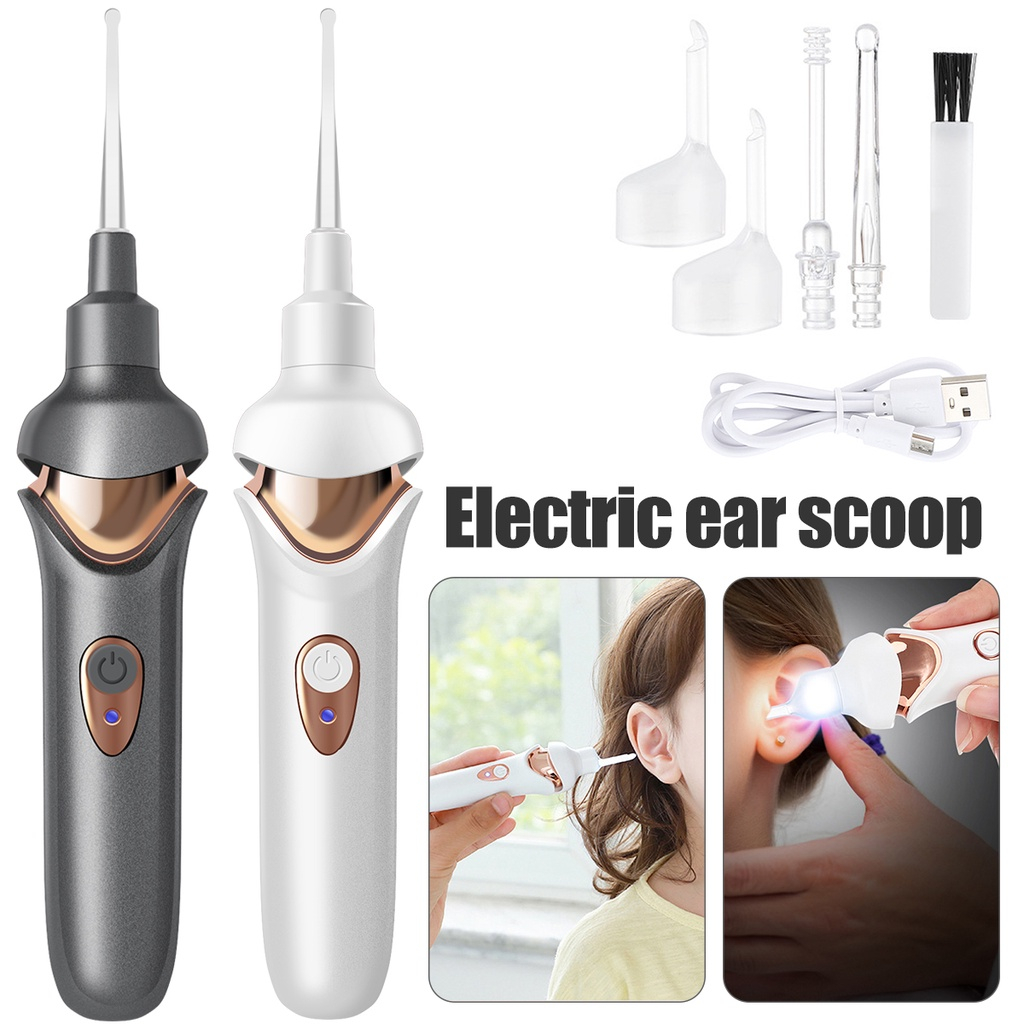 [Wkouer] Electric Visual Ear Wax Removal Cleaner Ear Pick Visual LED ...