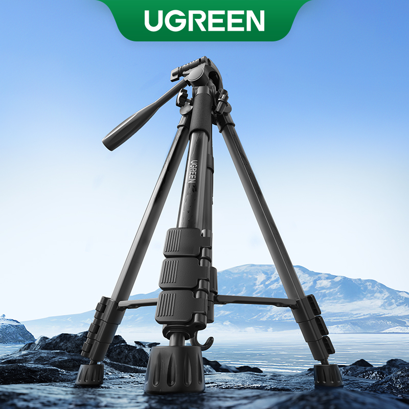 UGREEN Height Adjustable Tripod Floor Stand for Mobile Camera Selfie ...