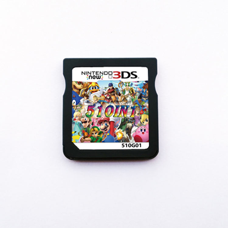 510 in 1 Video Game Cartridge Card for Nintendo 3DS Console Retro Game ...