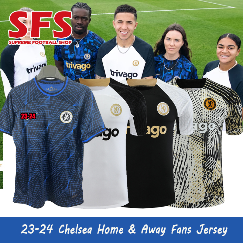 【SFS】Top Quality 23-24 Chelsea Pre Match Soccer Football Jersey Sports Jerseys Loose Fans ...