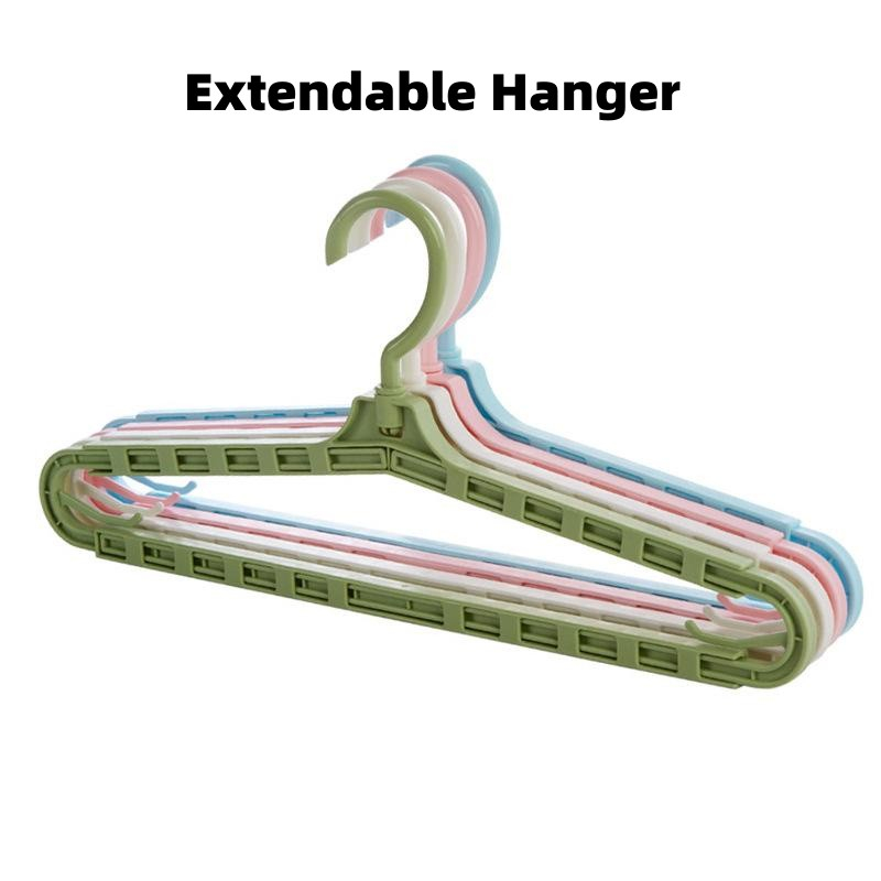 Clothes Hanger Magic Hanger Retractable Rotating Wet Dry Dual-Use ...