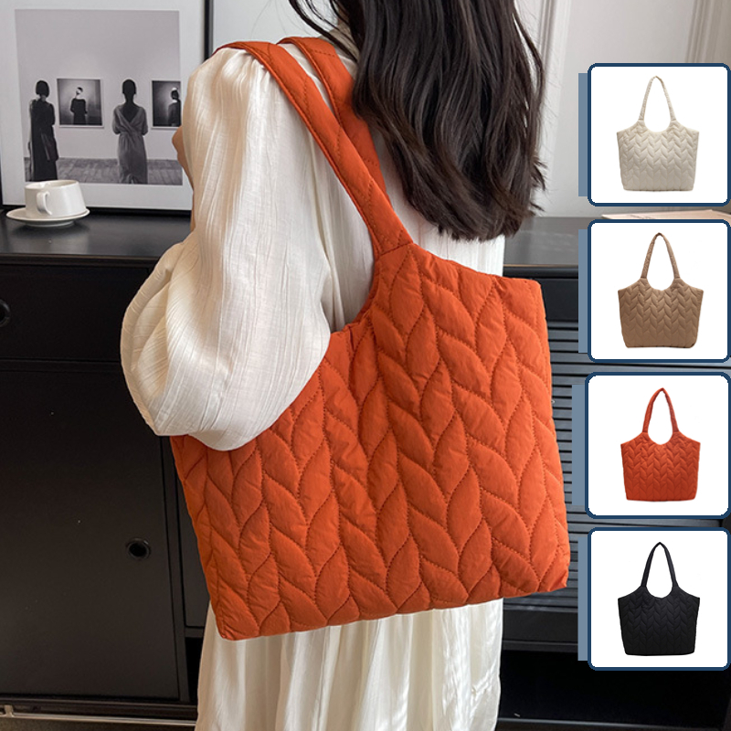 Large Capacity Women Tote Bag Space Cotton-Padded Large Canvas Bags ...
