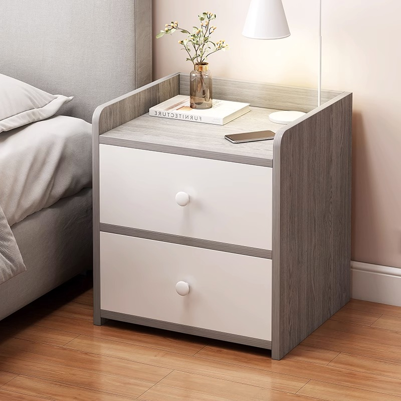 Bedside table Rack Household Small bedroom cabinet Locker Bedside ...