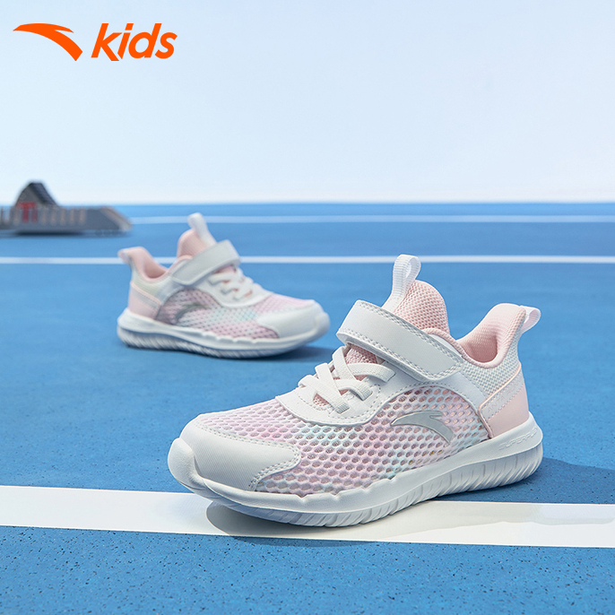 ANTA KIDS Basic Girls Running Shoes Buckle Little Kids Shoes 322329904 ...