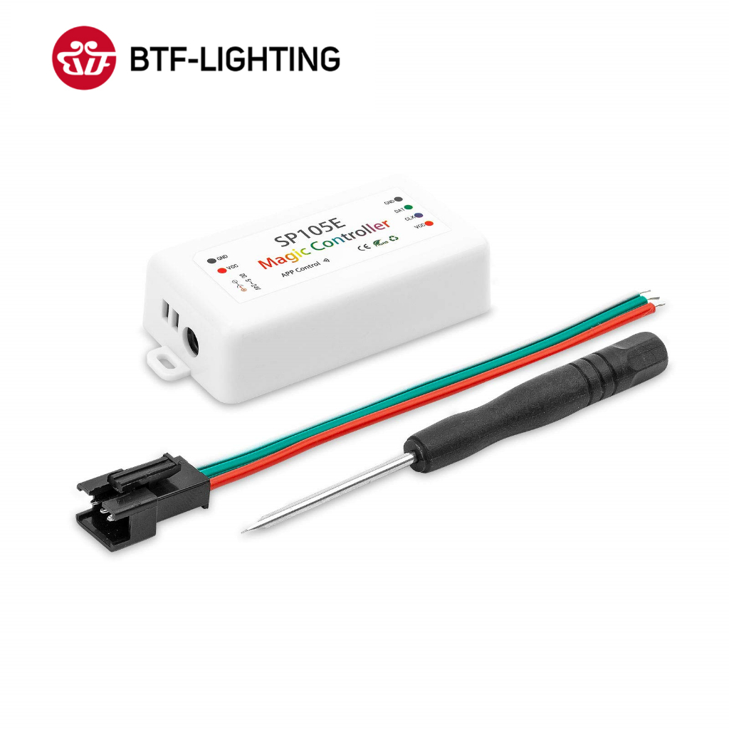 [RGB/RGBW IC+ Remote control] BTF-LIGHTING Wireless Bluetooth ...