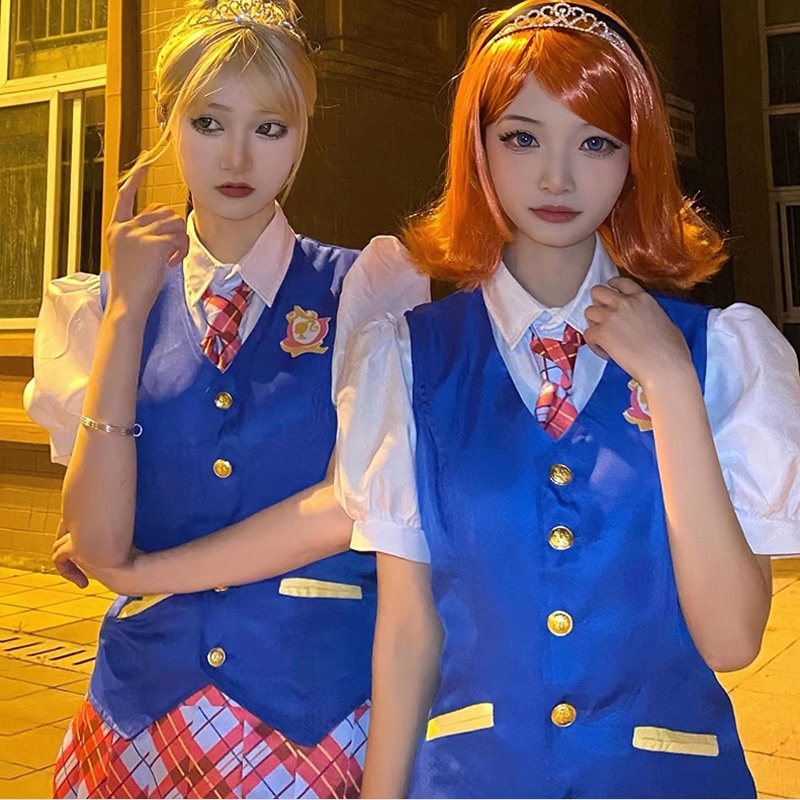 Movie Barbie Delancey Devin Cosplay Costume Princess Charm School ...