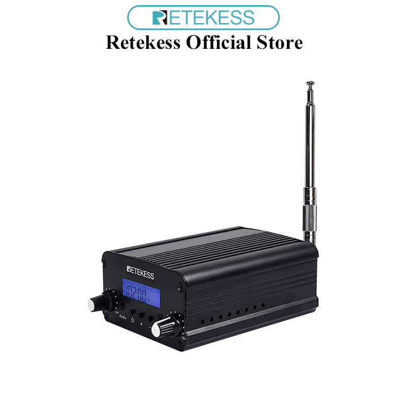 Retekess TR509 FM Transmitter for Church, Dual Mode Long Range Stereo ...