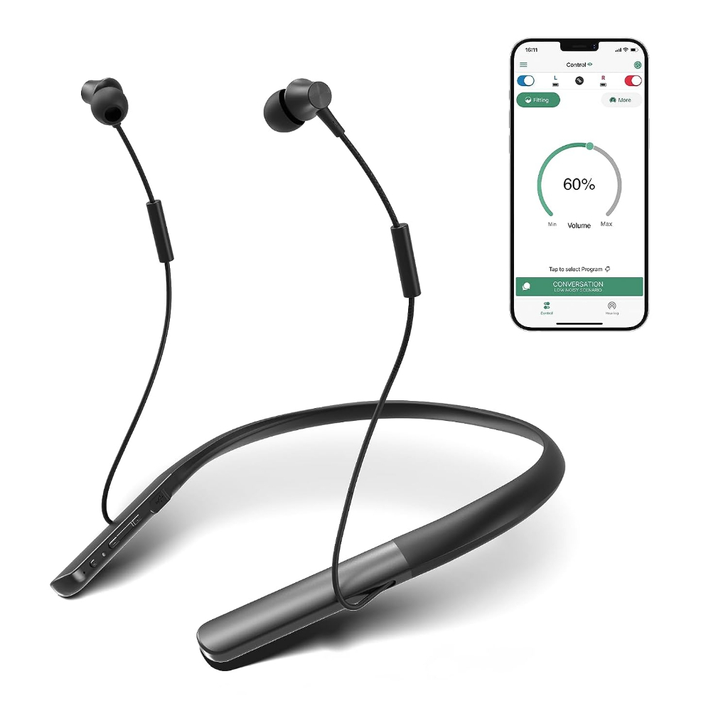 Bluetooth Rechargeable Hearing Amplifier and Aids with App control ...