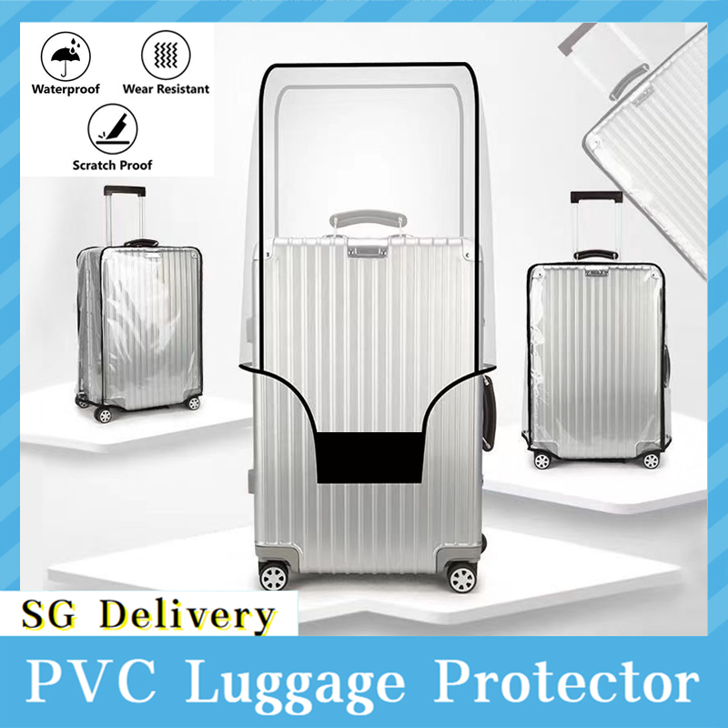 【SG Stock】Travel Luggage Protective Cover Waterproof PVC Luggage ...