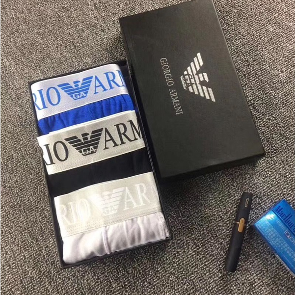 [3pcs+Box] Mesh Men's Underwear Underwear Popular Underwear Men's ...