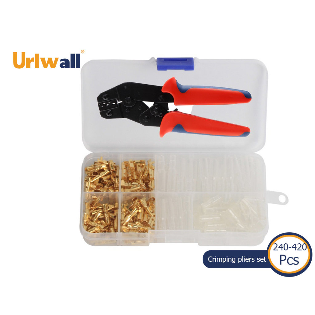 Urlwall 400/320/240pcs Male Female Bullet Terminals Motorcycle Crimp ...