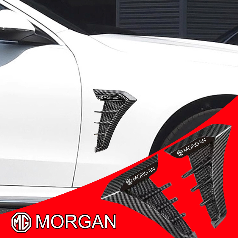 Car Fender Carbon Fiber Rubber Side Label Modification Sticker for MG ...
