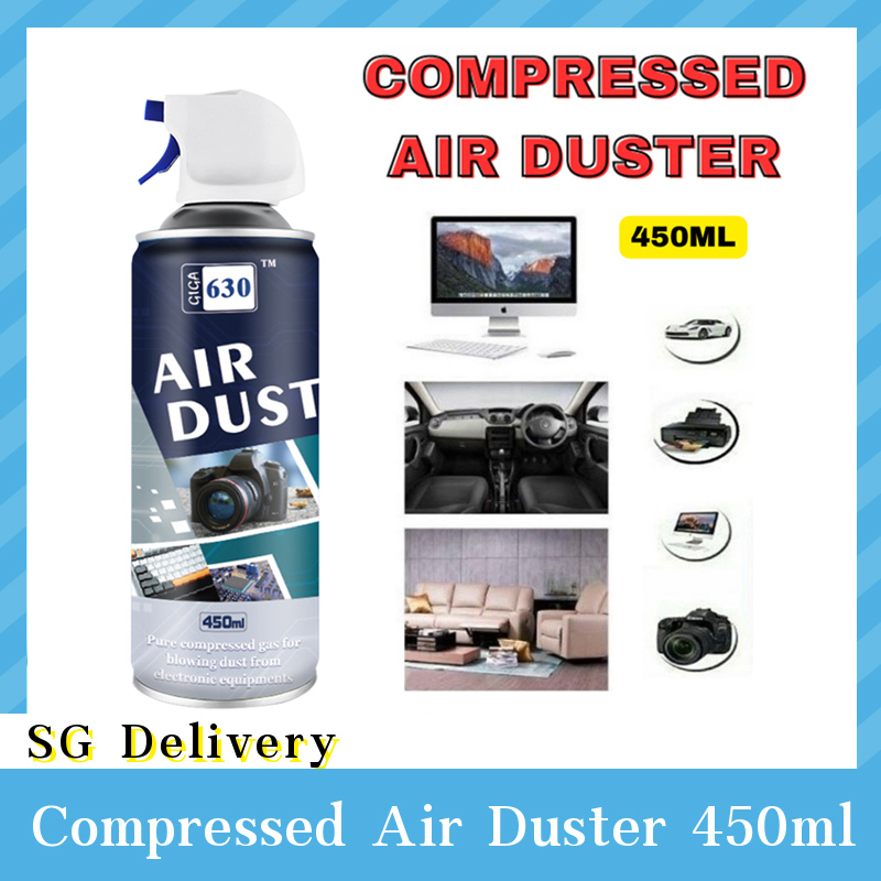 [SG Seller] Compressed Air Duster Can Air Duster Spray for PC Keyboard ...