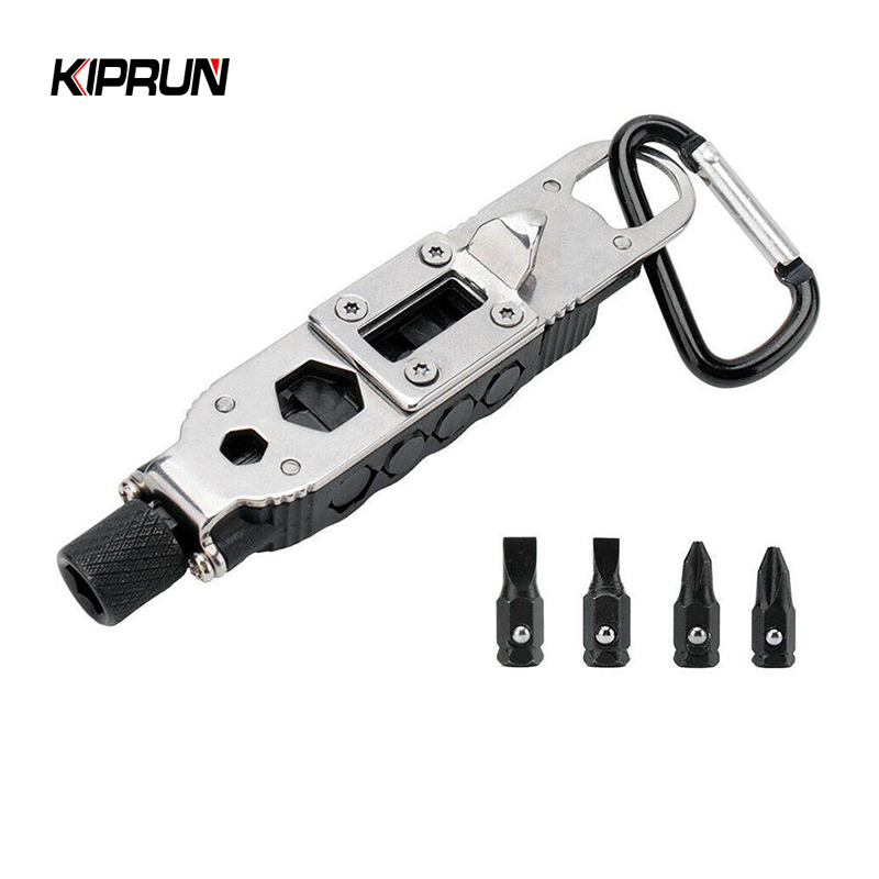 KIPRUN Multifunctional Mini Screwdriver Outdoor EDC Keychain Shape ...