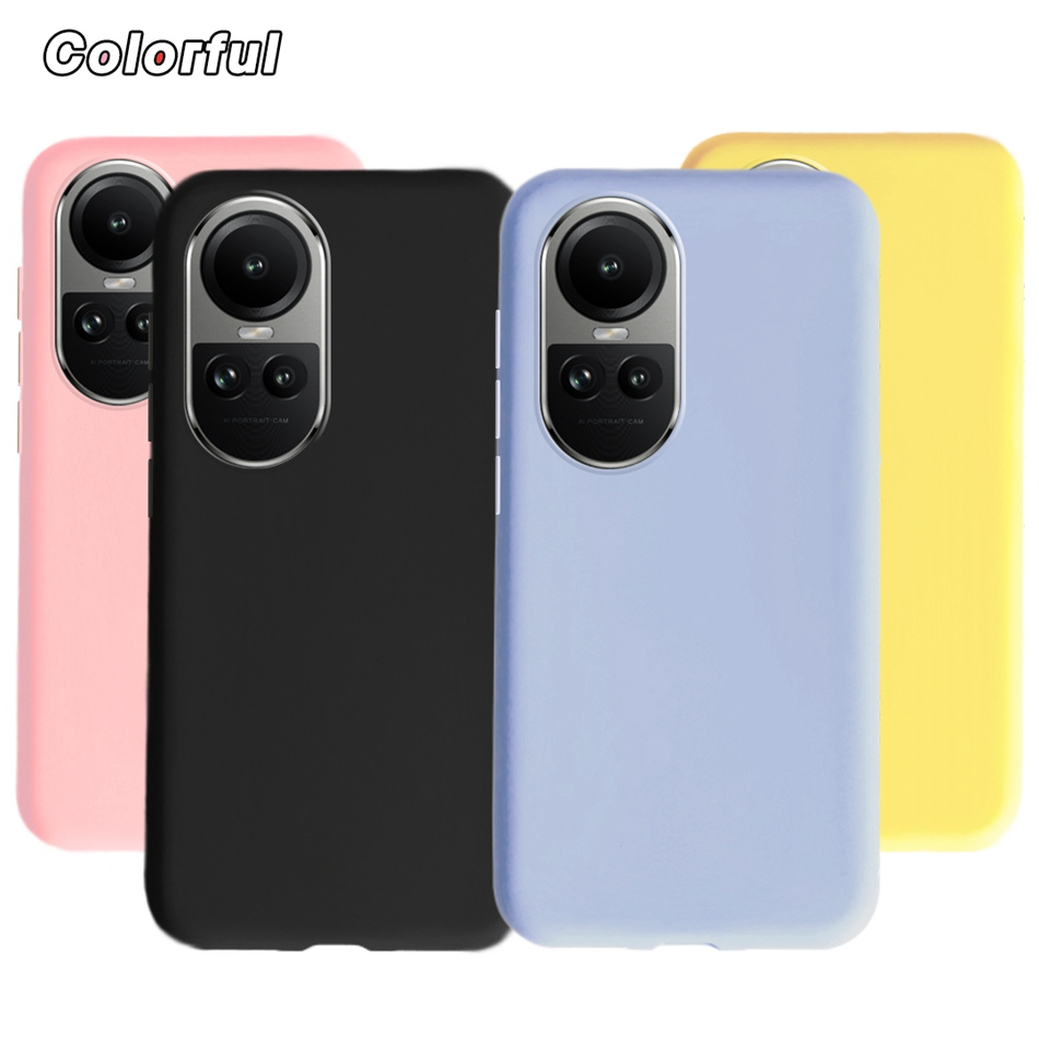 OPPO Reno 10 (CPH2531 ) / Reno 10 Pro (CPH2525) Candy Color Jelly Phone ...