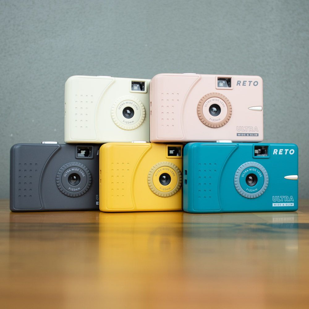 Reto Ultra Wide & Slim Lightweight 35mm Film Camera Reusable Camera ...