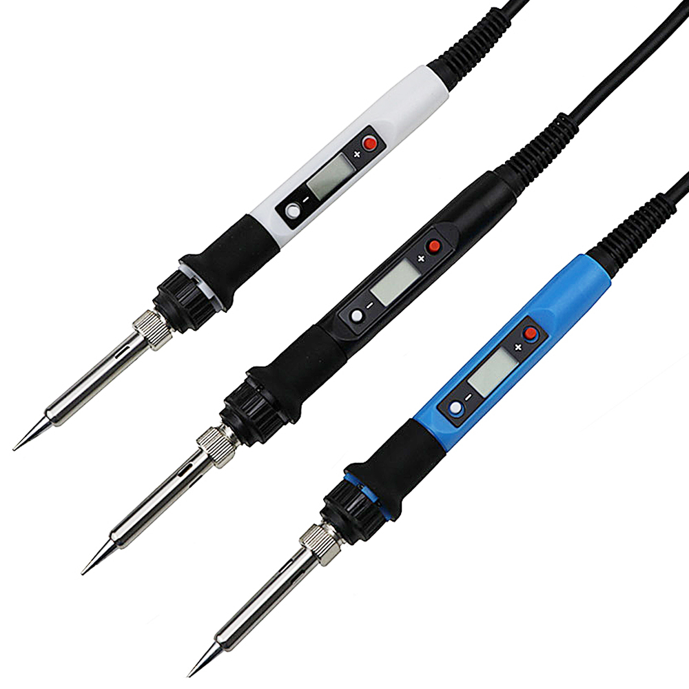 60W/ 80W Temperature Adjustable Digital Electric Soldering Iron 220V ...