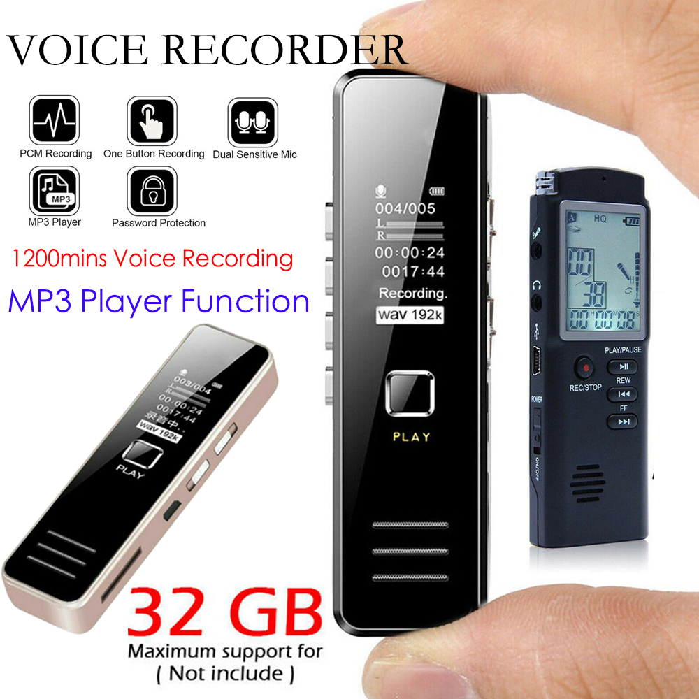High-definition Professional Voice Recorder Noise Reduction Portable ...