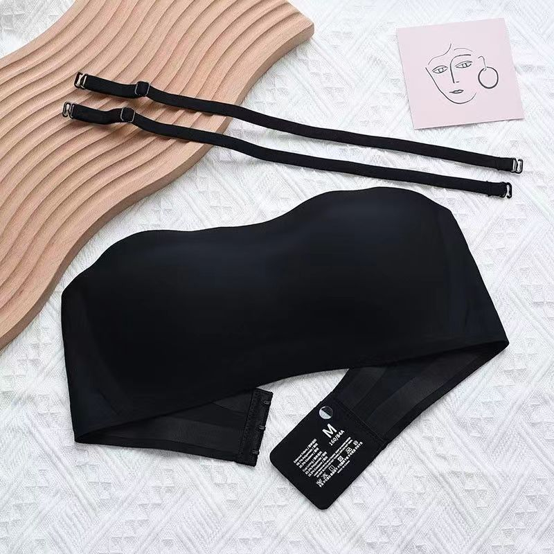 Maniyun One-piece Strapless Bra Women Seamless Anti Slip Multiway Bra ...