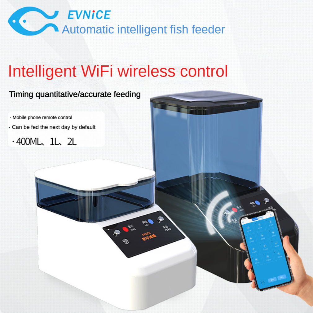 【Free Shipping】Intelligent App Control Automatic Feeder Automatic Fish ...