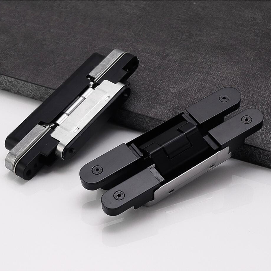 2pcs Cabinet Door Hinge Adjustable Concealed Door Folding Door Cross ...