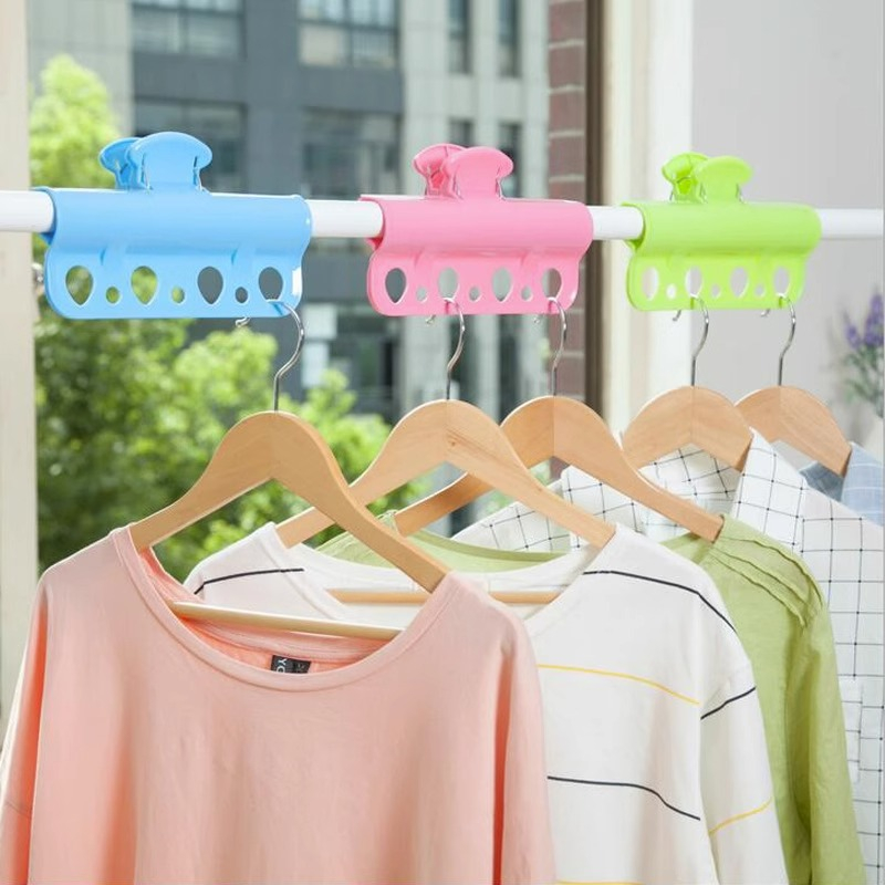 Windproof Fixing Clip Clothes Hanger Clip Clothes Non-slip Hanger ...