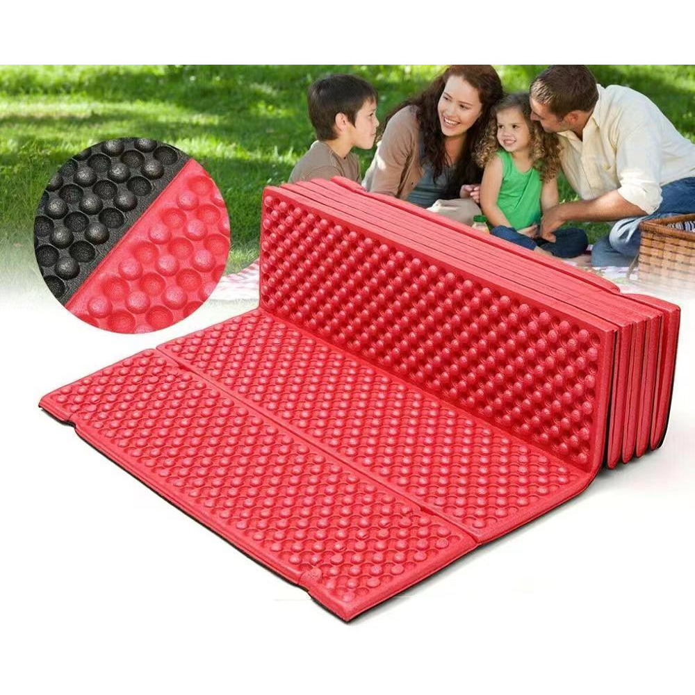 Folding Moisture Proof Foam Mat Sleeping Pad Picnic Camping Pad ...