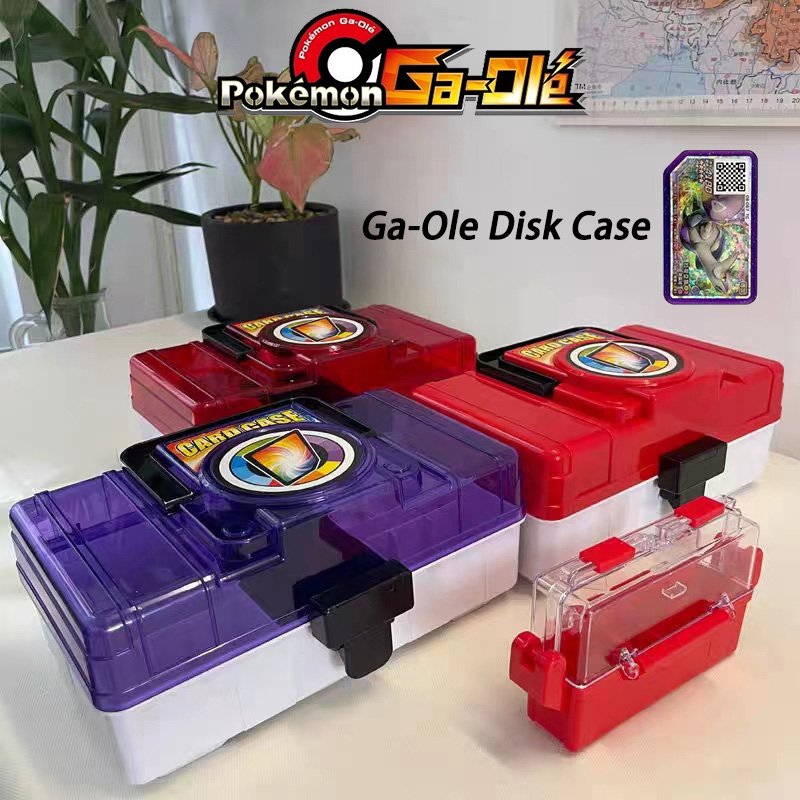 Pokemon Gaole Card Storage Box Ga-Ole disk gaole Holder Carrying Case ...