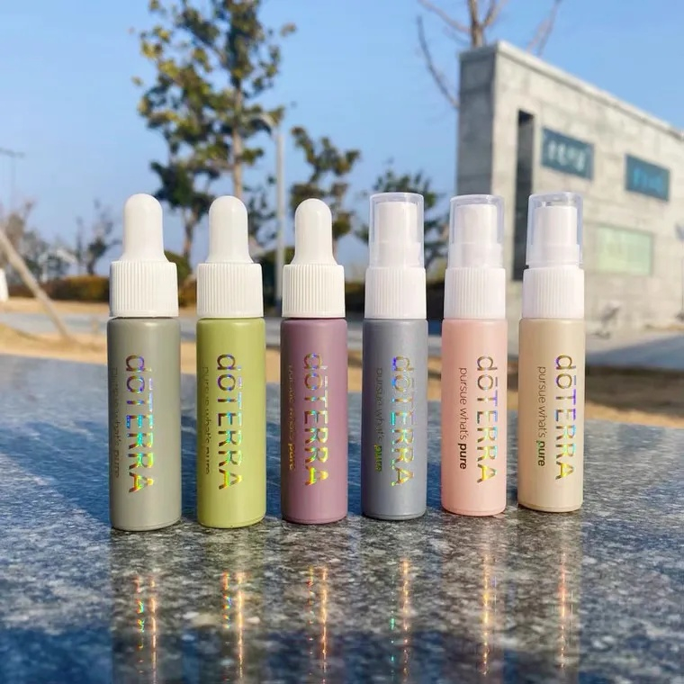 6pcs Pack 5ML 10ML Morandi Color Series Roll-On Bottle Spray Bottle ...