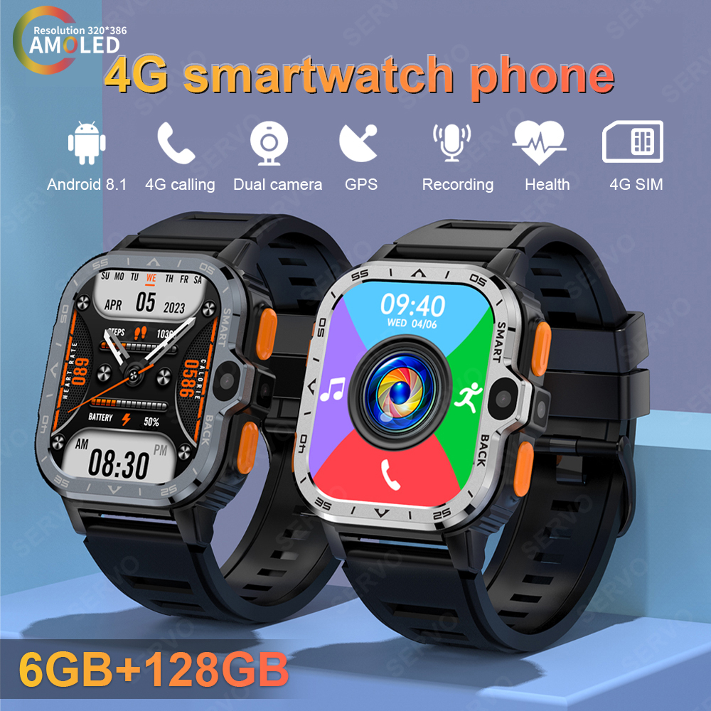 2023 NEW Upgrades PGD Ultra Smart Watch 2.03“ Screen Android 8.1 4G Net ...