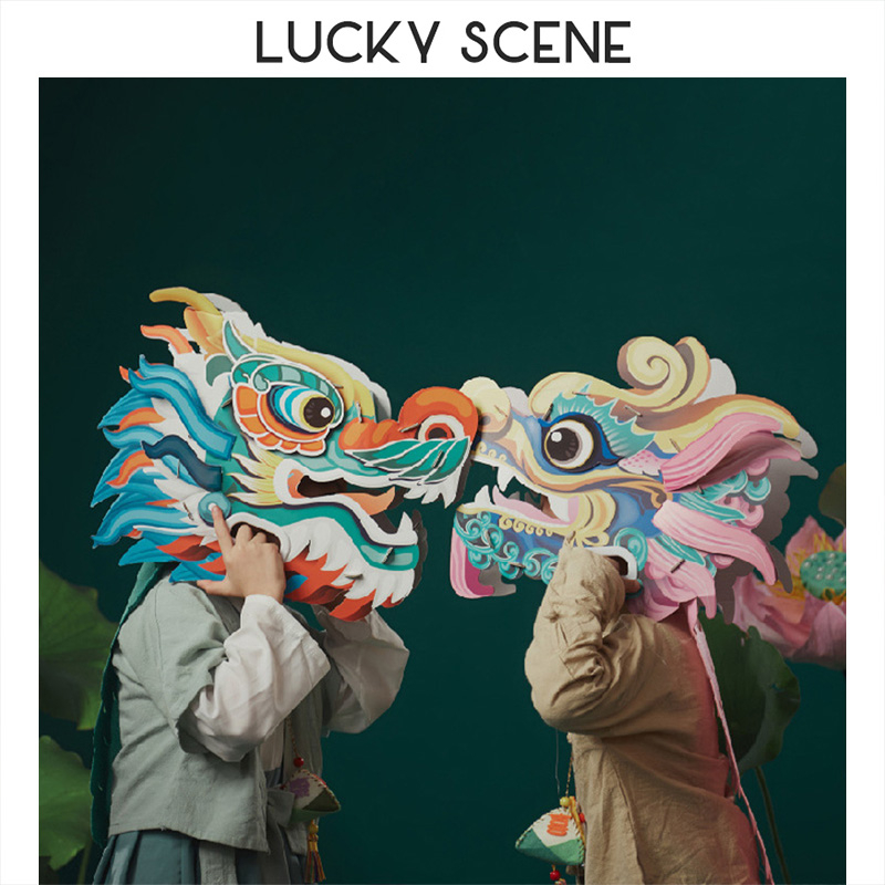 Dragon Boat Festival Handmade DIY National Tide Dragon Dance Dragon ...